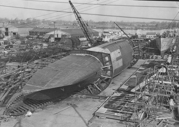 Ships that were built upside down - Wisconsin Marine Historical Society