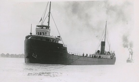 On this day the JOHN MITCHELL went down in seven minutes - Wisconsin ...